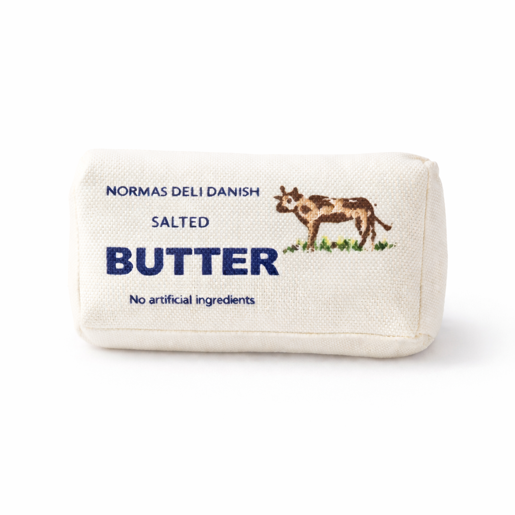 Handmade Pretend Butter Packet – Eco-Friendly Toy Food – normadot .com